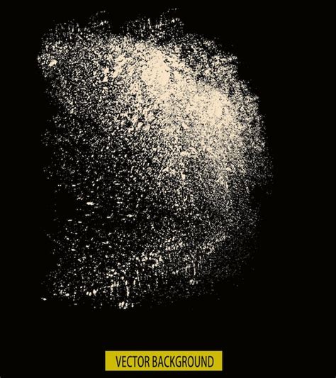 Premium Vector Sand Flying Explosion On Black Background Throwing Freeze Stop Motion Object Design