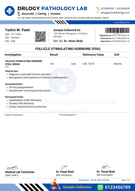 Follicle Stimulating Hormone Fsh Test Price And Normal Range Drlogy