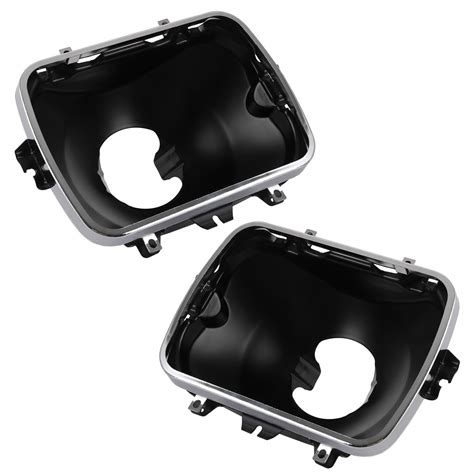 Pair 42437 Headlight Bucket Kit 5x7 Headlight Mounting Replacement For Chevrolet