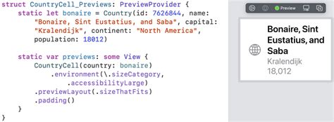 Swiftui Preview Data