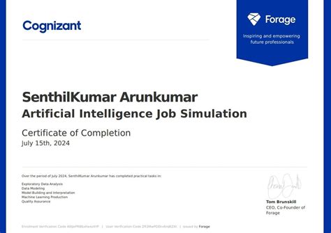 senthilkumar arunkumar on linkedin i just completed cognizant s