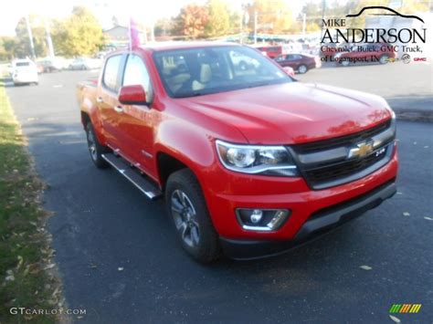 2016 Red Hot Chevrolet Colorado Z71 Crew Cab 4x4 107952484 Photo 10