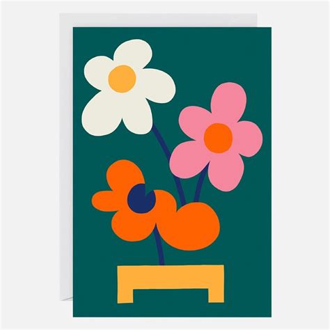 Wrap 인사말 카드 꽃잎 일러스트 아트 엽서 휘뚜