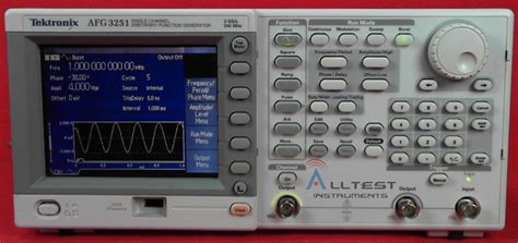 Afg3251 Tektronix Alltest Instruments Afg3251 Tektronix Alltest Instruments