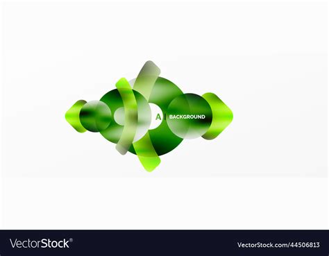 Metallic Shiny Geometric Surfaces Round Shapes Vector Image