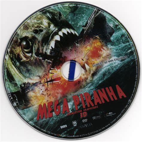 Sticker De Mega Piranha 3d Cinéma Passion