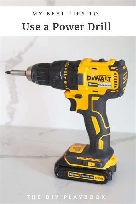 How To Use A Cordless Power Drill