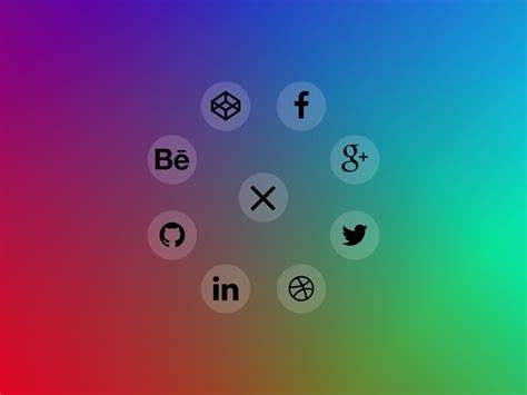 14 best free css circle menus in 2024