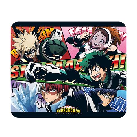 My Hero Academia Comic Style Mousepad Elbenwald