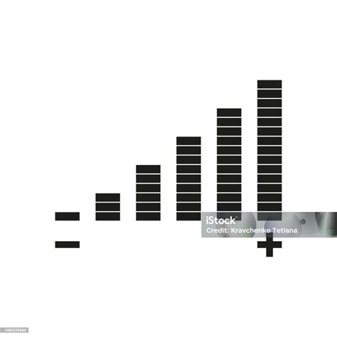 그래픽 디자인 로고 웹사이트 소셜 미디어 모바일 앱에 대한 볼륨 조정 아이콘 벡터 Ui 벡터 일러스트 레이 션입니다 균형에 대한 스톡 벡터 아트 및 기타 이미지 Istock