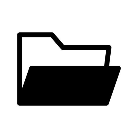 Folder Icon Symbol Design Illustration 47543032 Vector Art At Vecteezy
