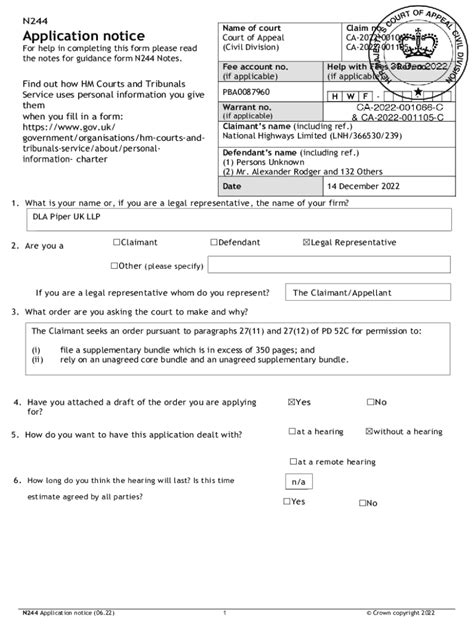Fillable Online N244 Application Form Dr Workshop 5 Fax Email Print Pdffiller