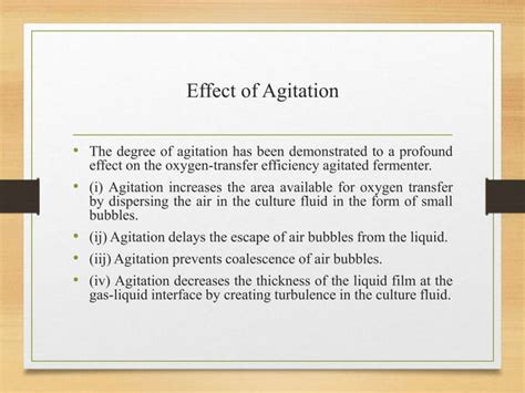 Jk Aeration And Agitation And Heat Transfer In Bioreactors Ppt