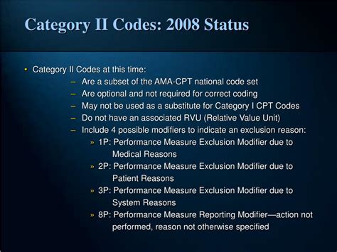 PPT Coding For Quality Clinically Enhanced Claims Data Through CPT Category II Codes