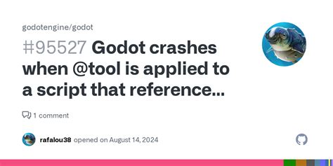 Godot Crashes When Tool Is Applied To A Script That References A Static Var Dict From Another