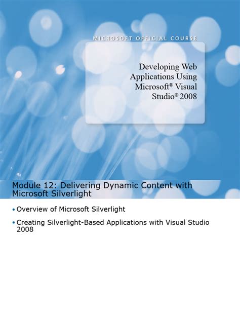 Developing Web Applications Using Microsoft Visual Studio 2008 Pdf