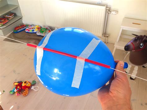 Newtons Third Law Balloon