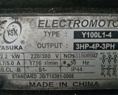 Arti Nameplate Motor Listrik Cara Baca Dan Fungsinya Alief Rakhman