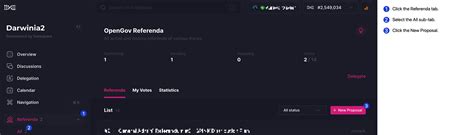 How To Submit A Proposal Darwinia Network Documentation
