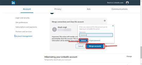 How To Merge Linkedin Accounts