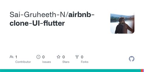 github sai gruheeth n airbnb clone ui flutter