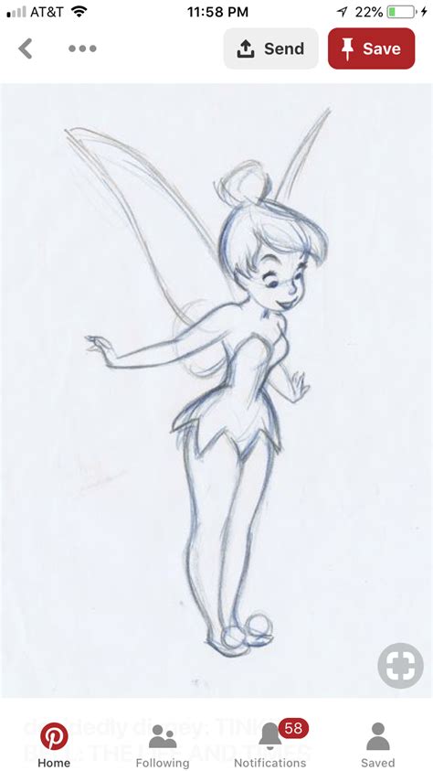 How To Draw Tinkerbell Step By Step Drawing Tutorials Artofit