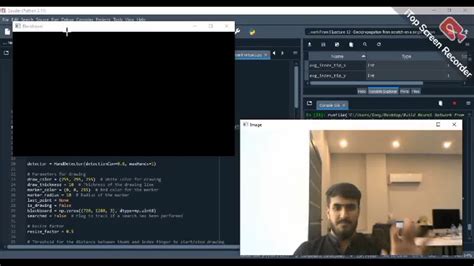How I Built An Ai Blackboard Using Opencv And Python M Abdulrehman Zafar Posted On The Topic