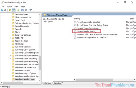 Cách Chặn Chia Sẻ Dữ Liệu Qua Windows Media Player