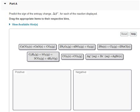 Solved Calculate The Standard Entropy Change For The Chegg