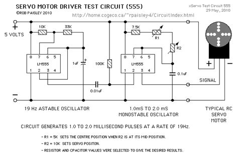 ELETRÔNICA PRIME Servo motor teste com NE555
