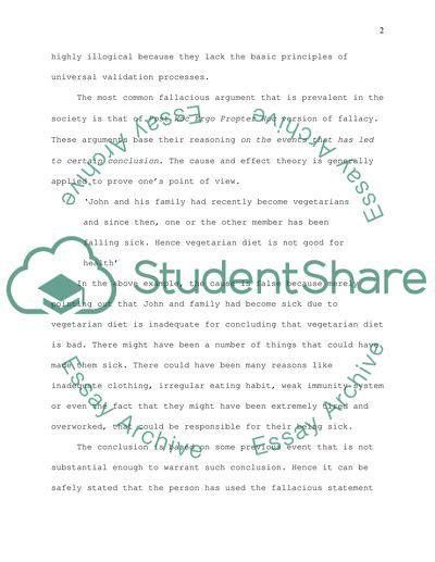 Fallacies Composition And Division Essay Example Topics And Well Written Essays 500 Words