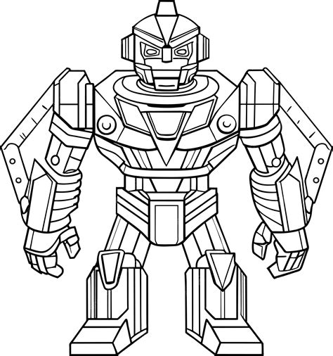 Transformers Coloring Sheets Color Pages Outline Sketch Drawing Vector