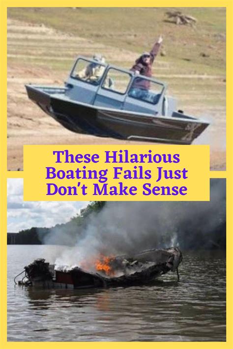 Boating Fails That Prove Not Everyone Should Drive On The Water Artofit