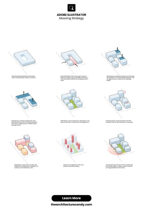 Massing Strategy Architecture Concept Diagram Diagram Architecture