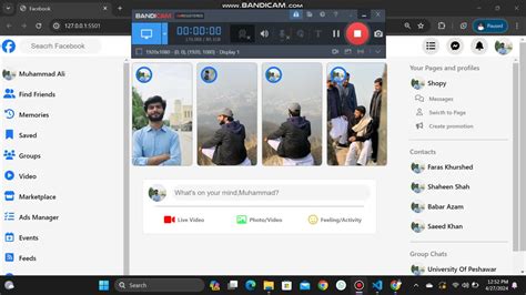 Sharing My Facebook Clone With Html Css And Js Muhammad Ali Posted