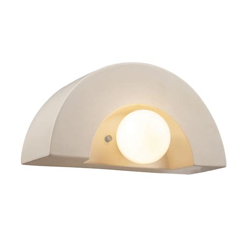 Ceramic Crescent Wall Sconce