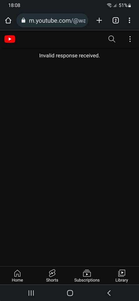 Mobile Browser Invalid Response Received When Trying To Search Some