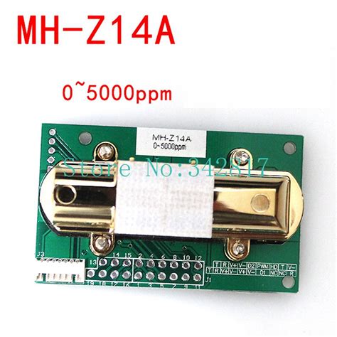 co2 sensor mh z14a infrared carbon dioxide sensor module serial port