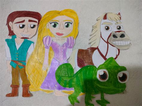 Tangled Characters By Jamesthecartoonist On Deviantart