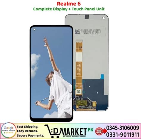 Realme 6 LCD Panel Unit Combo 2025 Exclusive