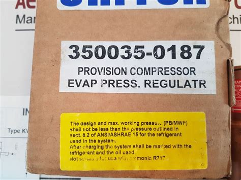 Danfoss Kvp12 021 Pressure Regulator Aeliya Marine Tech