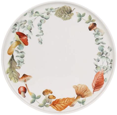 ᐉ Тарілки обідні Грибна Поляна 6 шт 26 см • Краща ціна в Києві Україні • Купити в Епіцентр