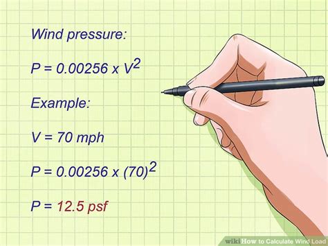 Ways To Calculate Wind Load WikiHow Ways To Calculate Wind Load WikiHow