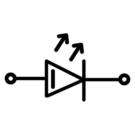 Premium Vector Diode Vector Illustration