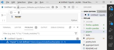 Pythonanalysisdiagnosticmode Openfilesonly Ignored For Jupyter Notebook · Issue 8254