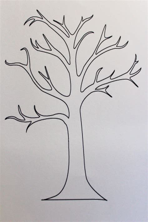 Template For Tree Branches