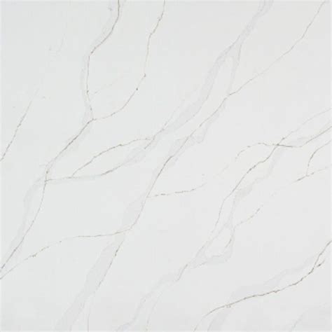 High Moldability Quartz Countertops White Calacatta Quartz Engineered Stone