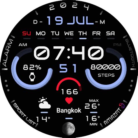 Engine Wear Os Watch Face Amazfit Balance By Asoo Amazfit Balance