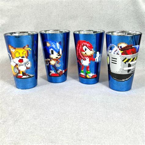 Sega Dining Vtg Sega Sonic The Hedgehog Just Funky Pixelated