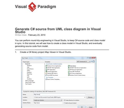 Visual Studio Generate Class Diagram From Code